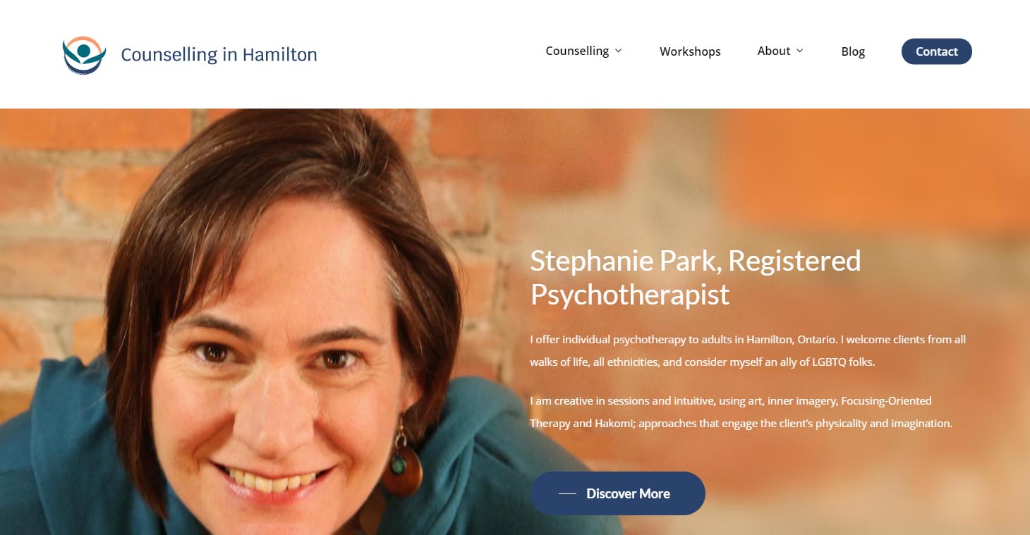 Counselling In Hamilton | Stephanie Davis, Registered Psychotherapist